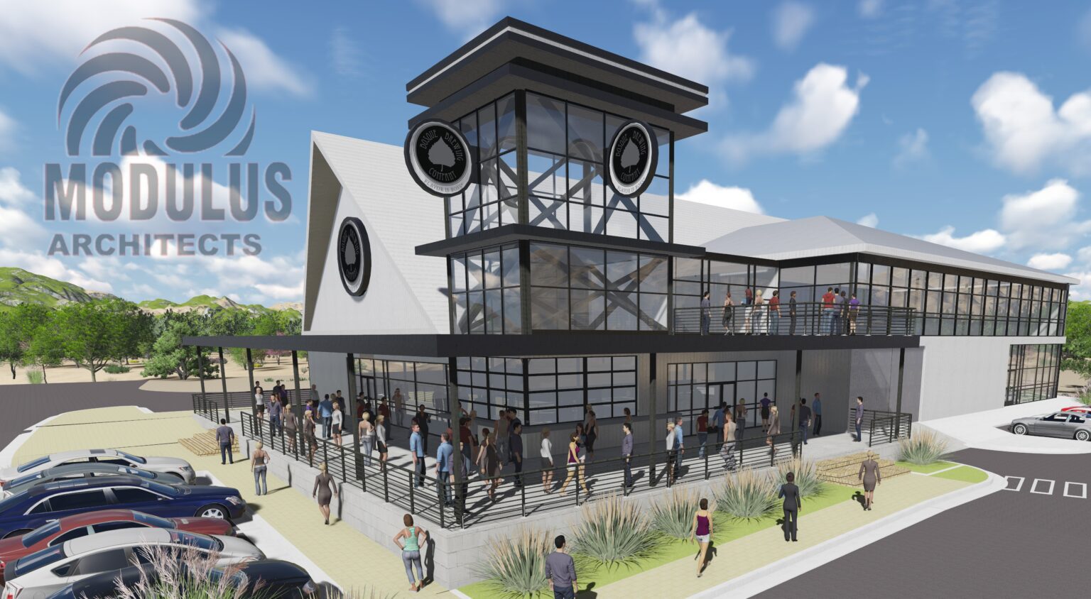 Bosque Brewery, Bernalillo New Mexico - Modulus Architects
