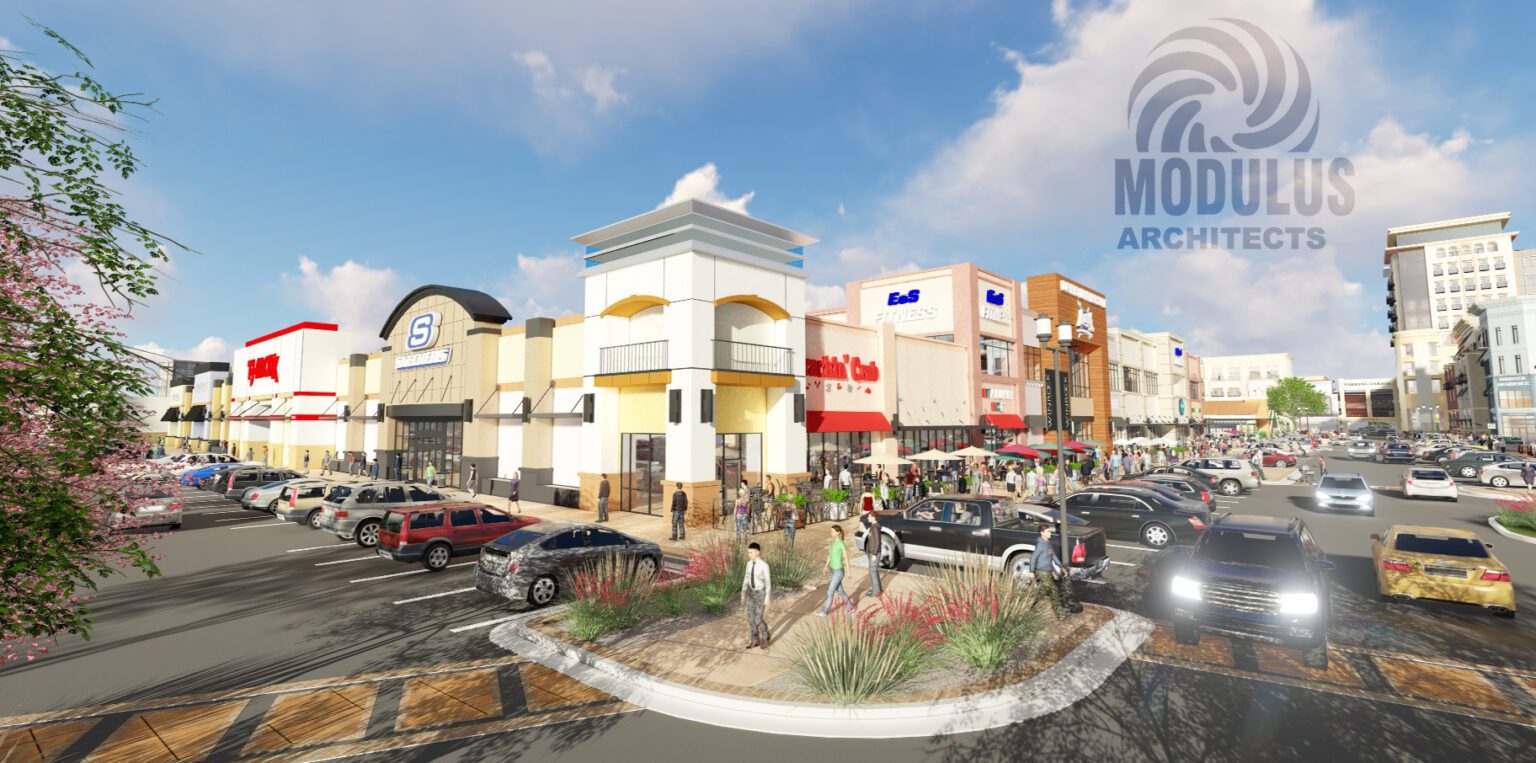 Winrock Town Center Corner Shops - Modulus Architects